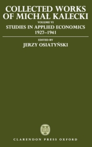 Michał Kalecki, From 1932, On Coordinated Fiscal Expansion — The Case ...